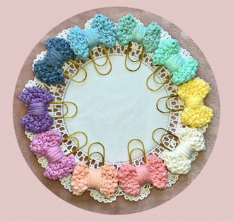 The Woolly Planner | Handmade Wool Planner Clips