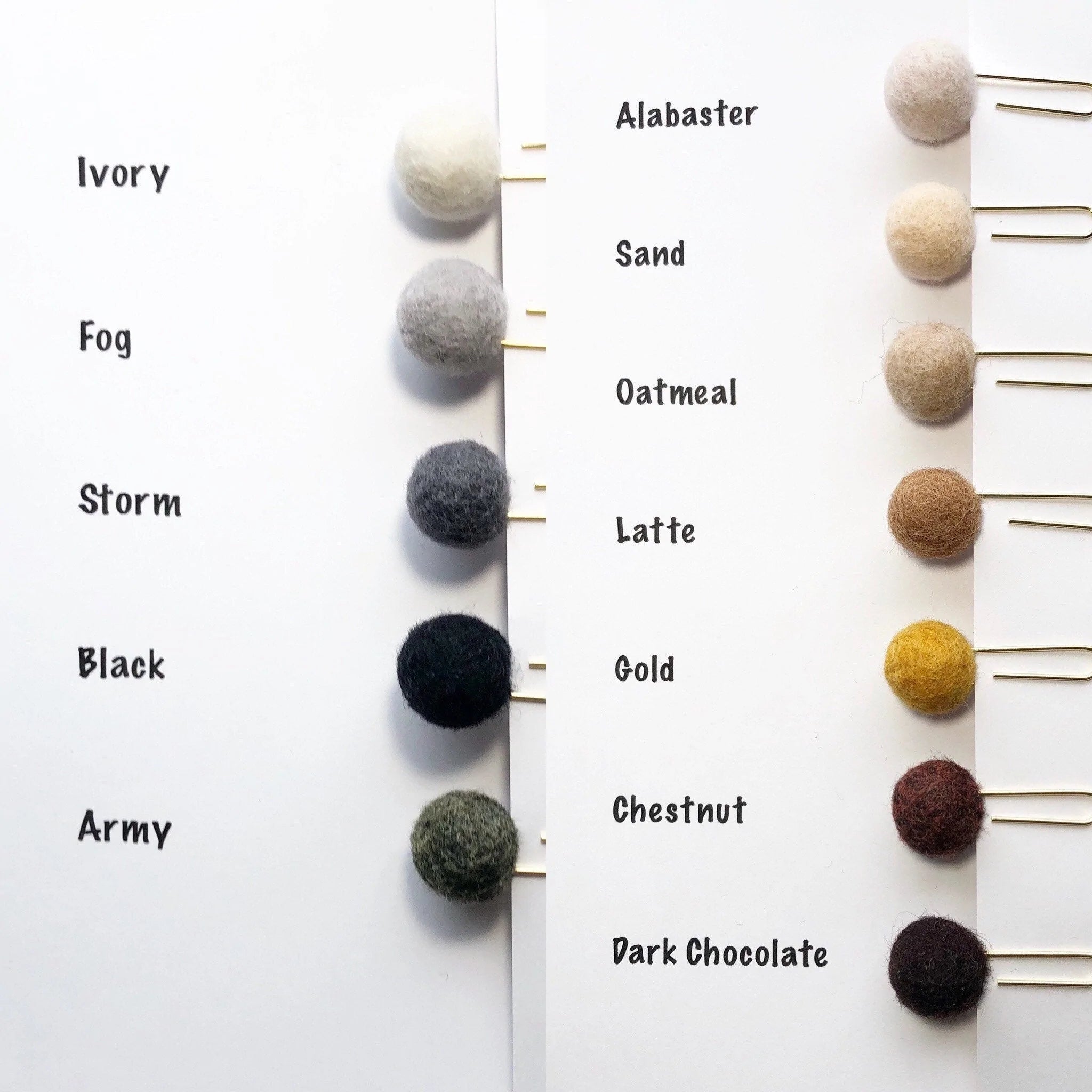 Wool Pom Paper Clips – The Woolly Planner